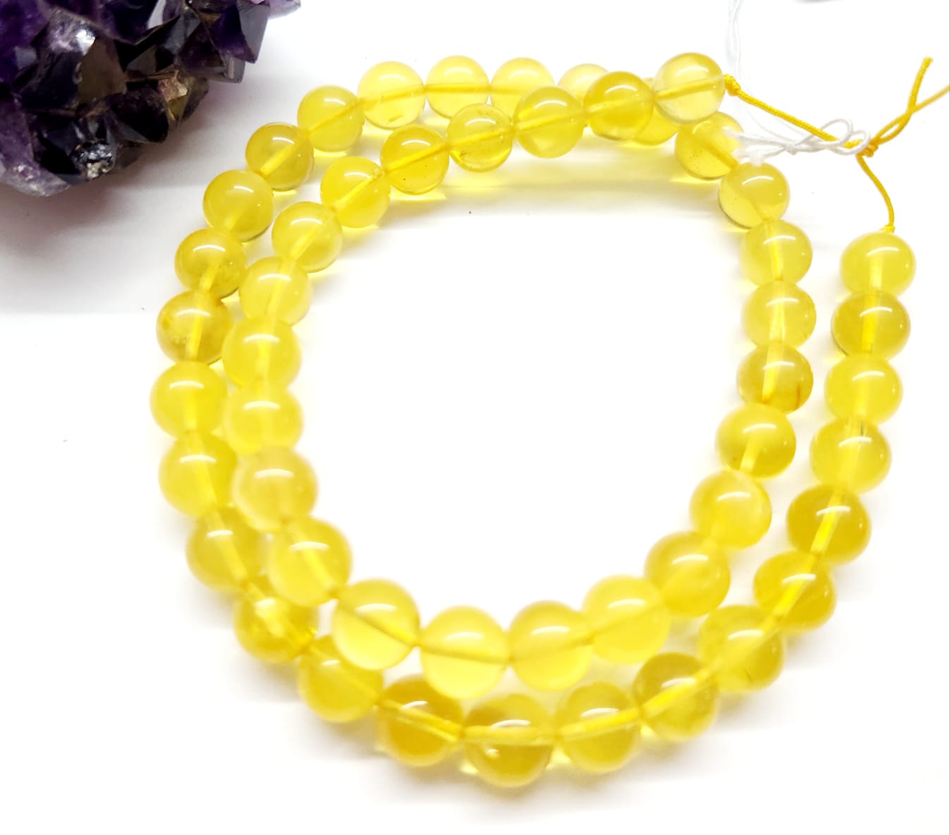 AMBAR BALTICO | AMARILLO TRASLUCIDO | 8MM – CrystalStone