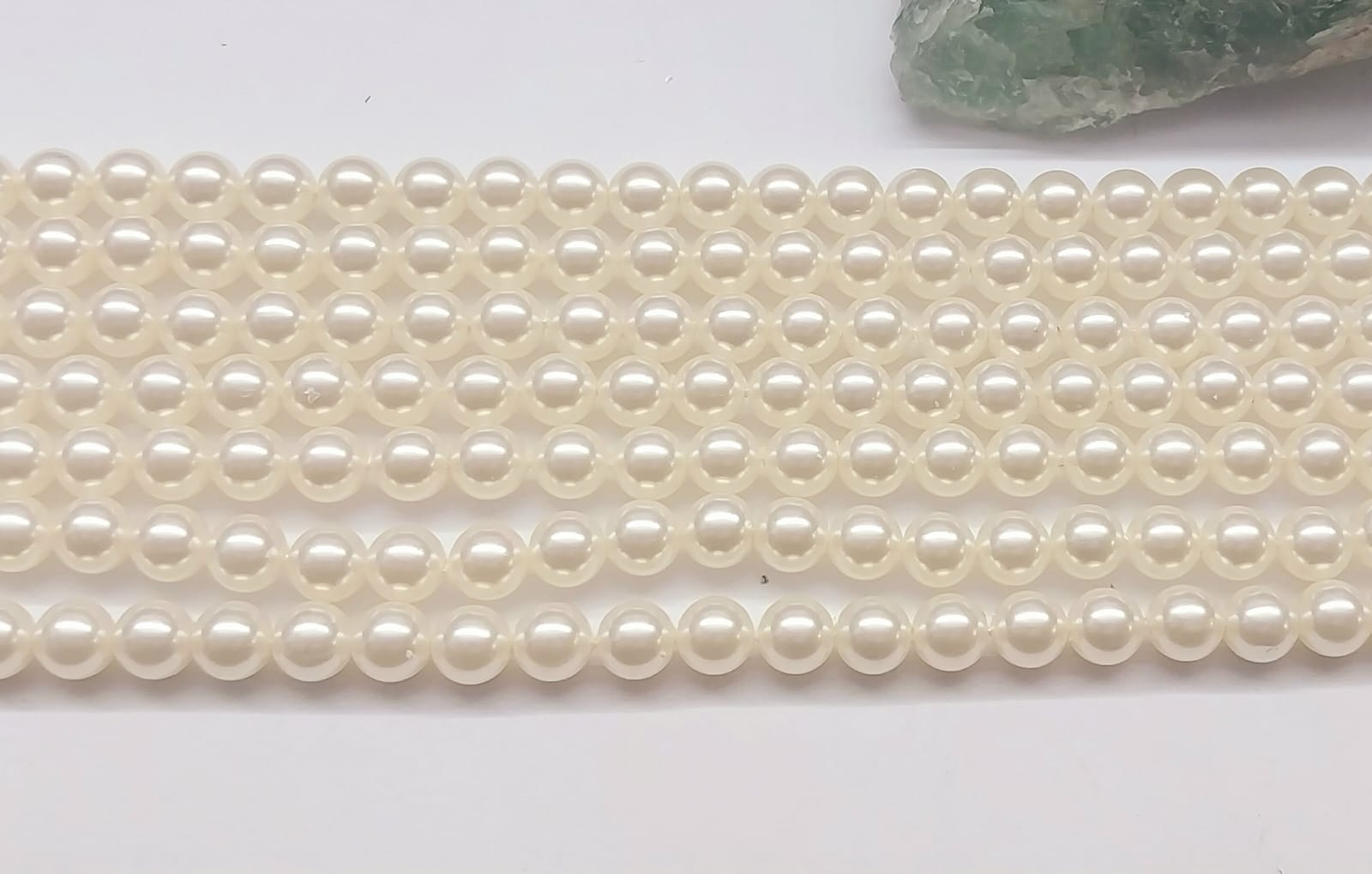 PERLA SHELL | 6MM | CREMA – CrystalStone