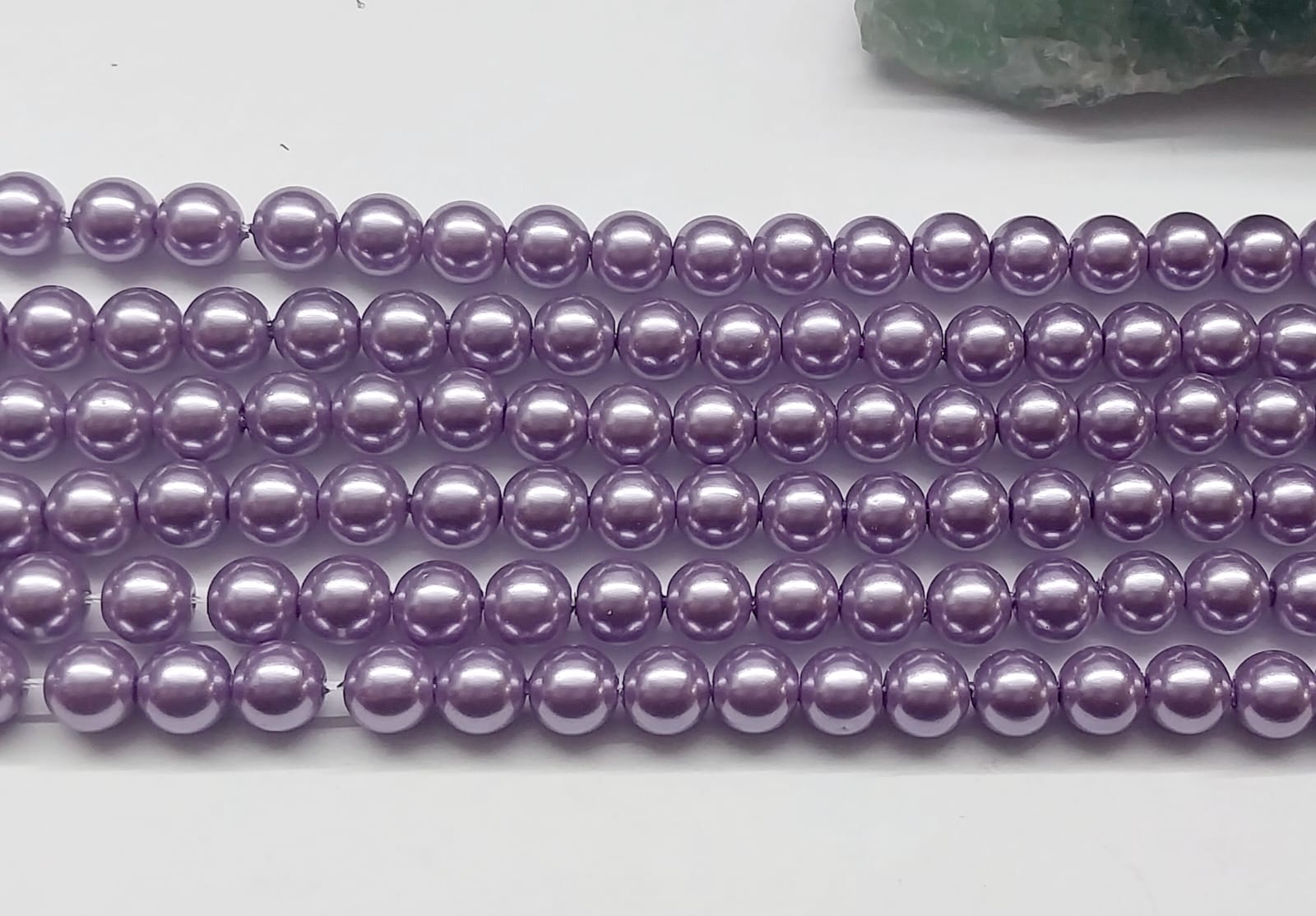 PERLA SHELL | 6MM | MORADO – CrystalStone