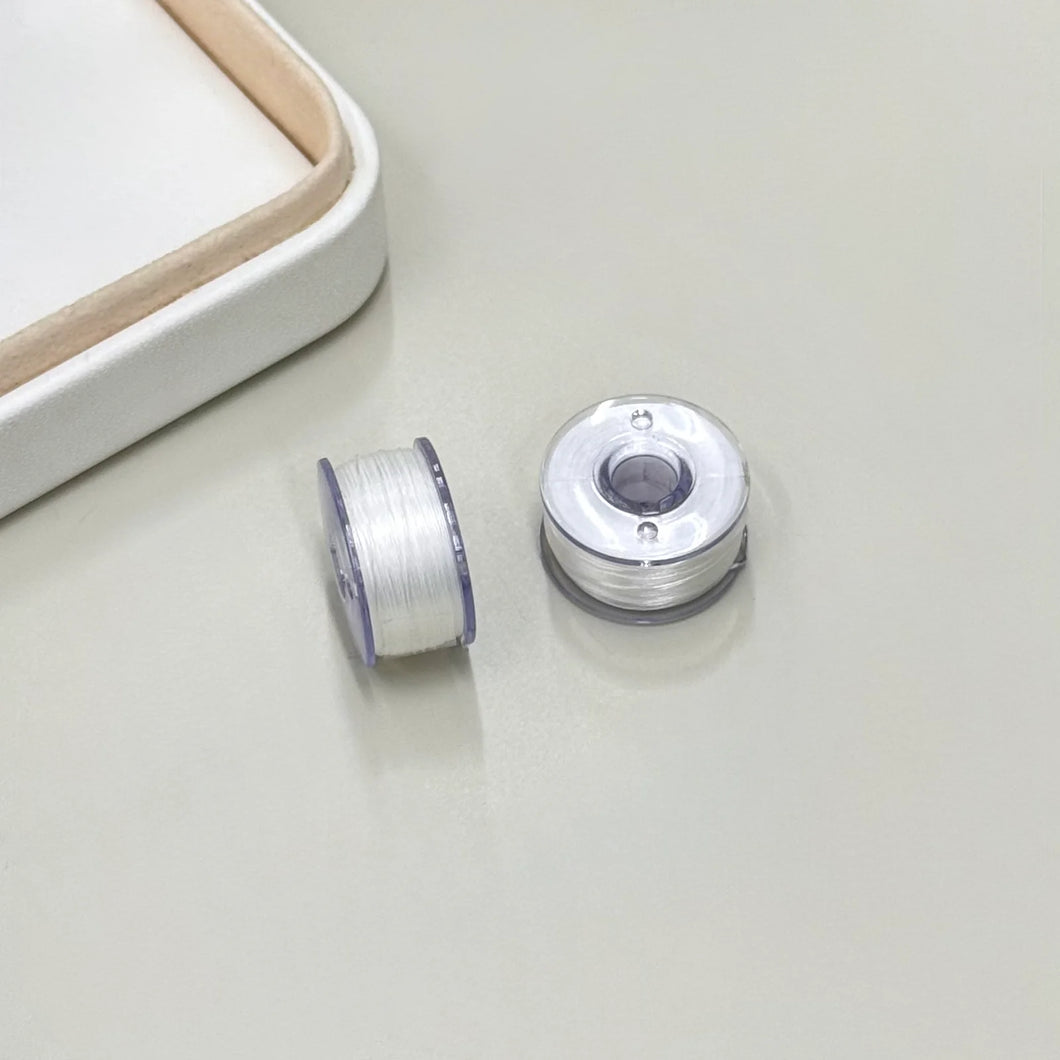 HILO NYLON | TURBILLON | 0.18MM | 40 METROS | BLANCO – CrystalStone