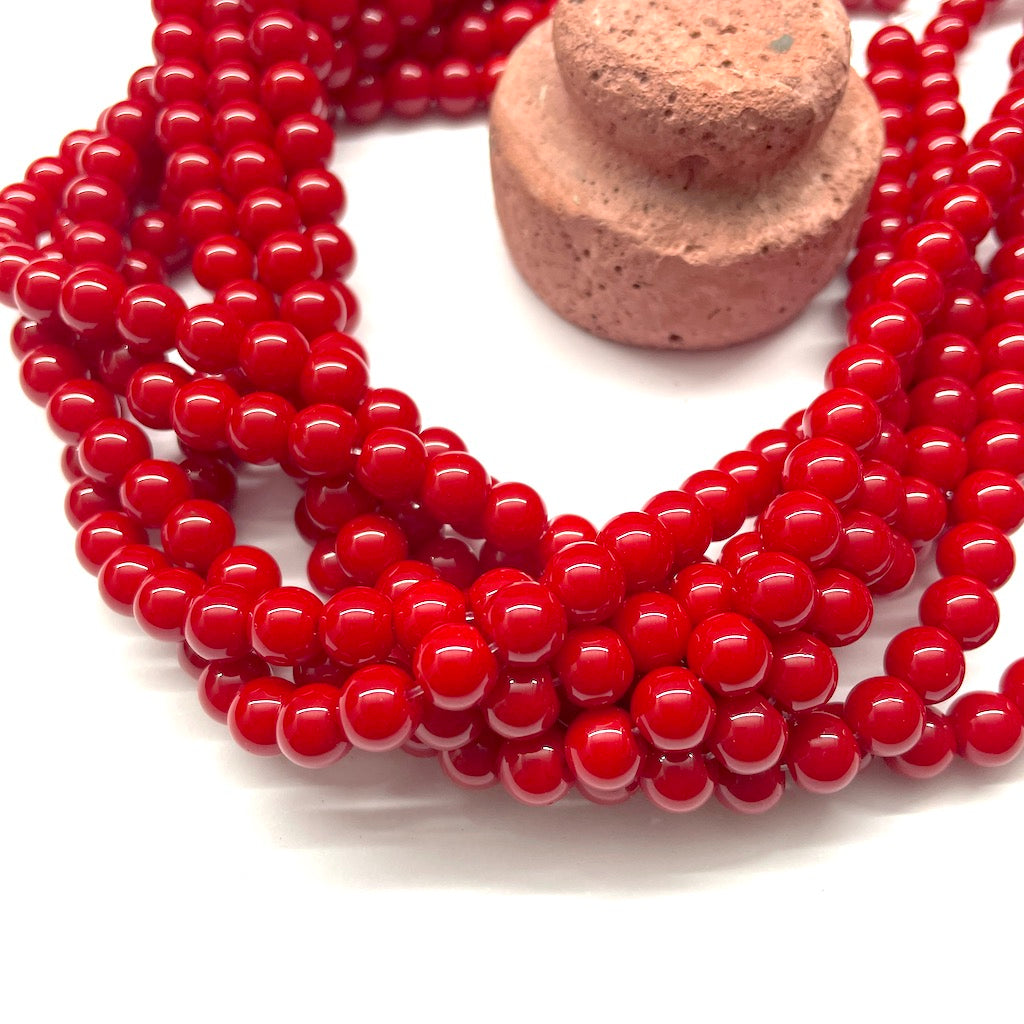 Jade Rojo Claro | 8mm – CrystalStone