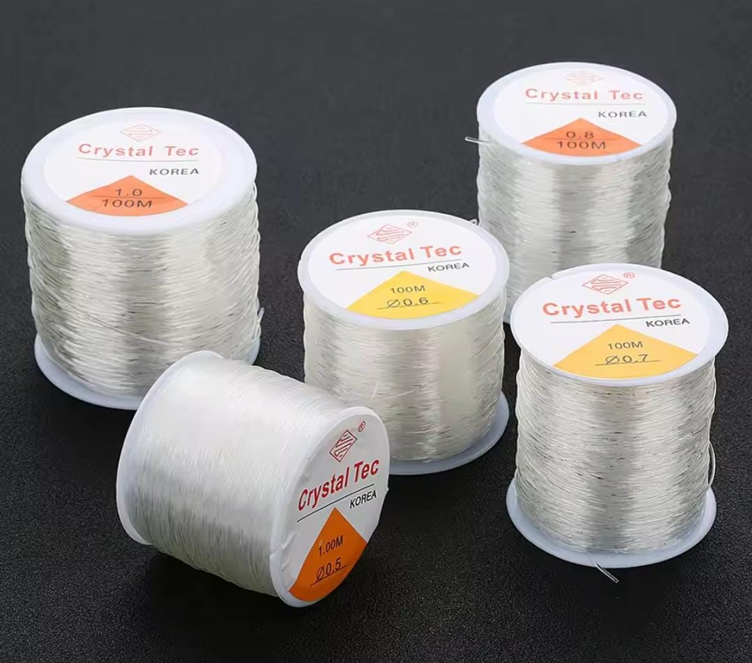 HILO ELÁSTICO DE SILICONA | 100MTS – CrystalStone