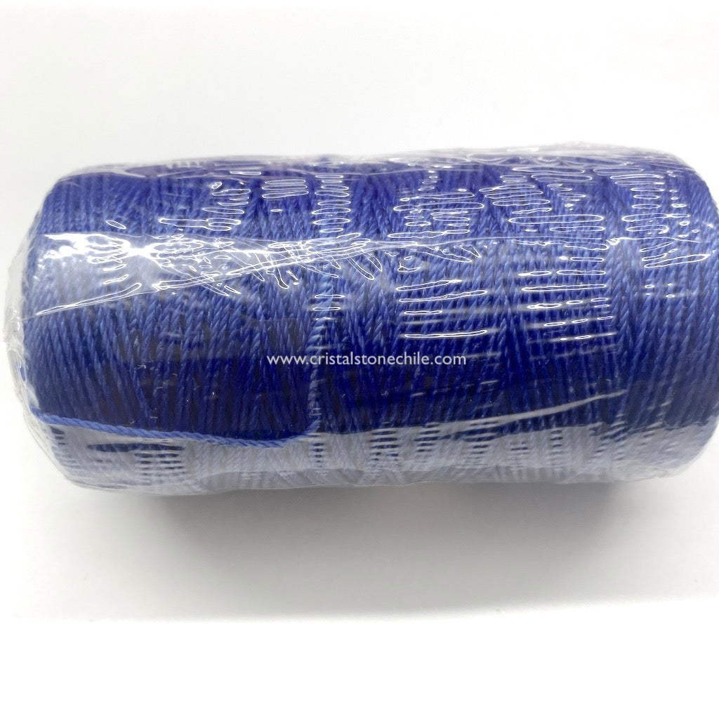 Hilo Encerado | 1.0mm | 150 mtrs | Azul Co.26 – CrystalStone