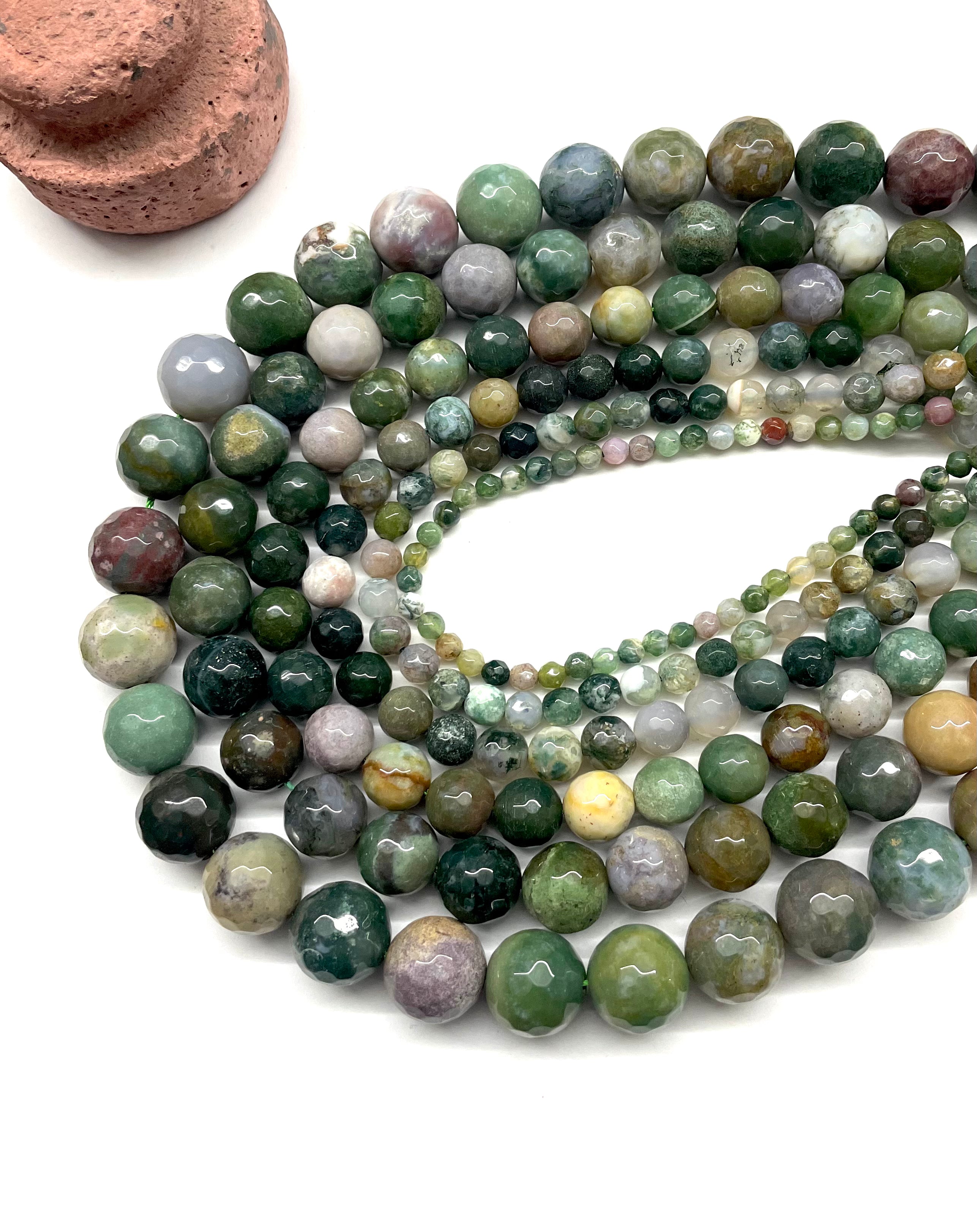 AGATA DE LA INDIA | FACETADA | 6MM – CrystalStone