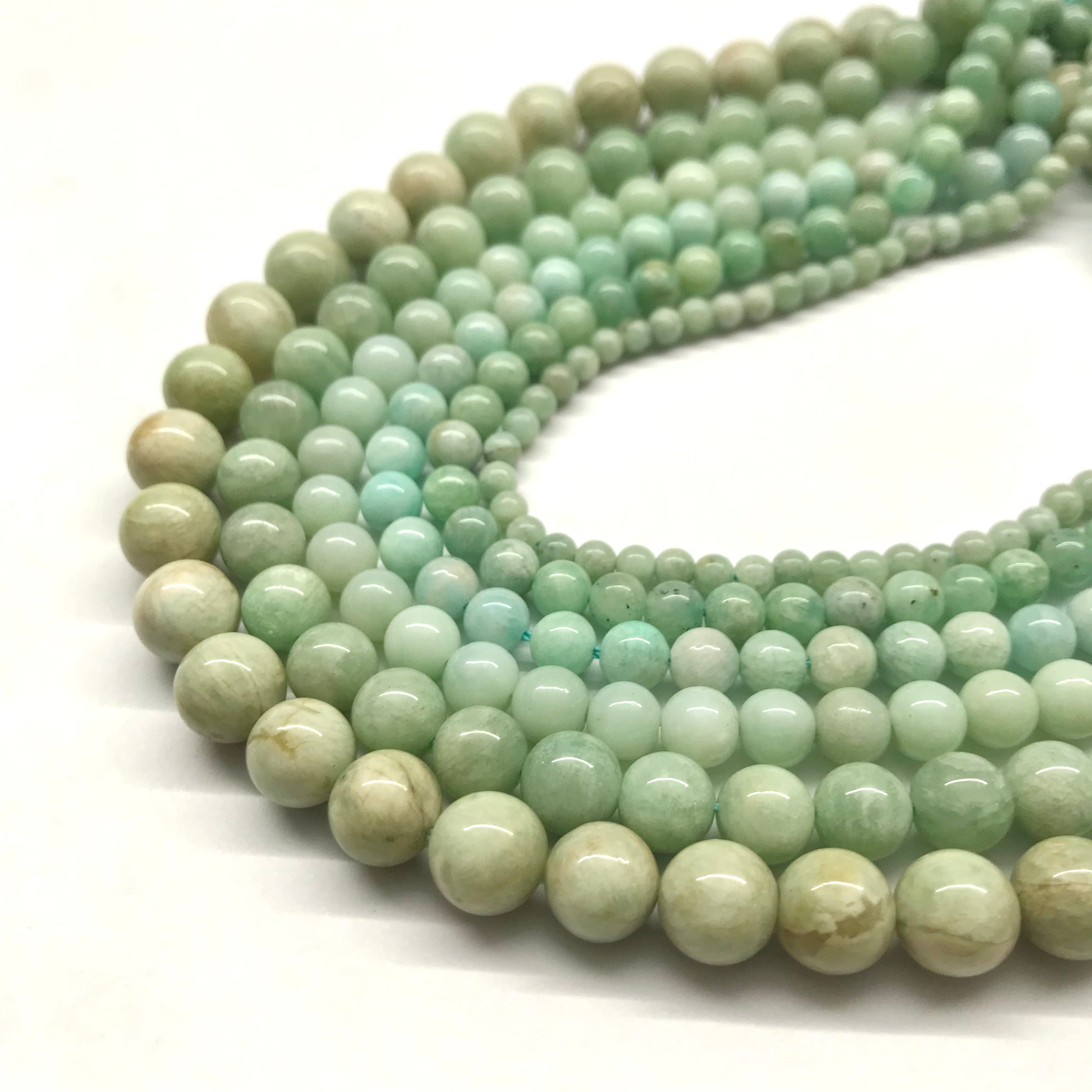 AMAZONITA AQUA | CLARA VERDOSA | CLASE A | 6MM (17-23A) – CrystalStone