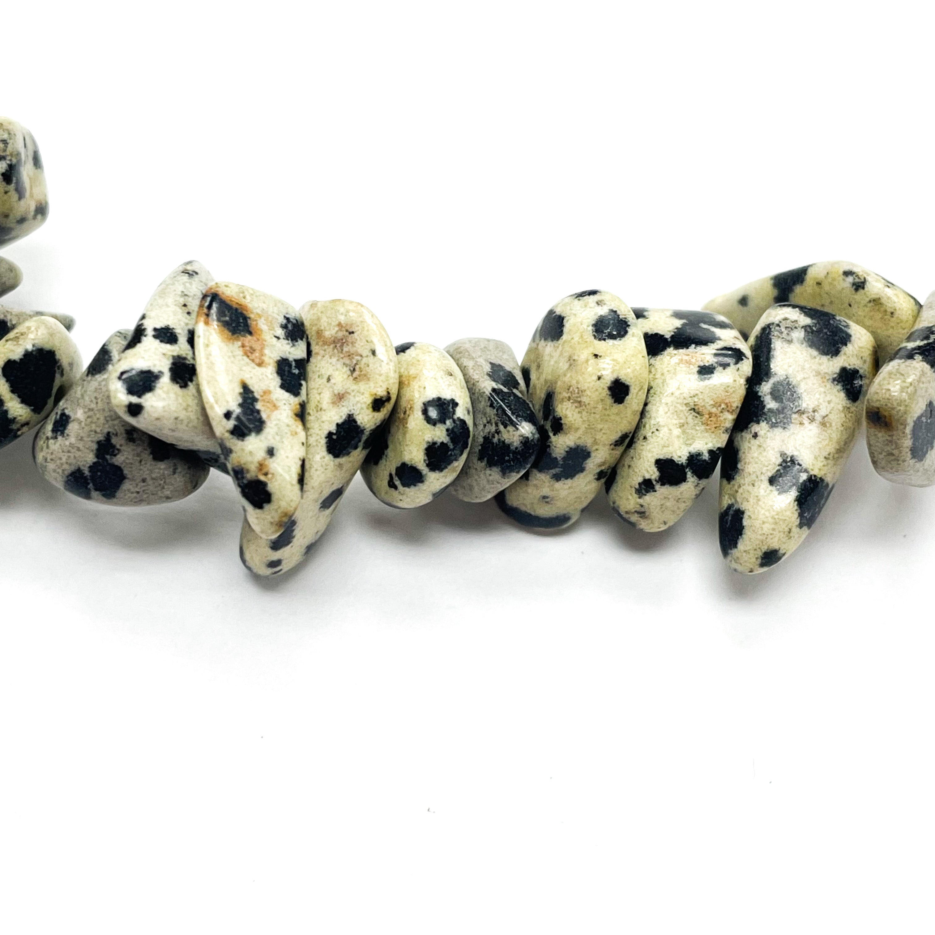 Chips Grande Piedra Natural | Jaspe Dálmata – CrystalStone