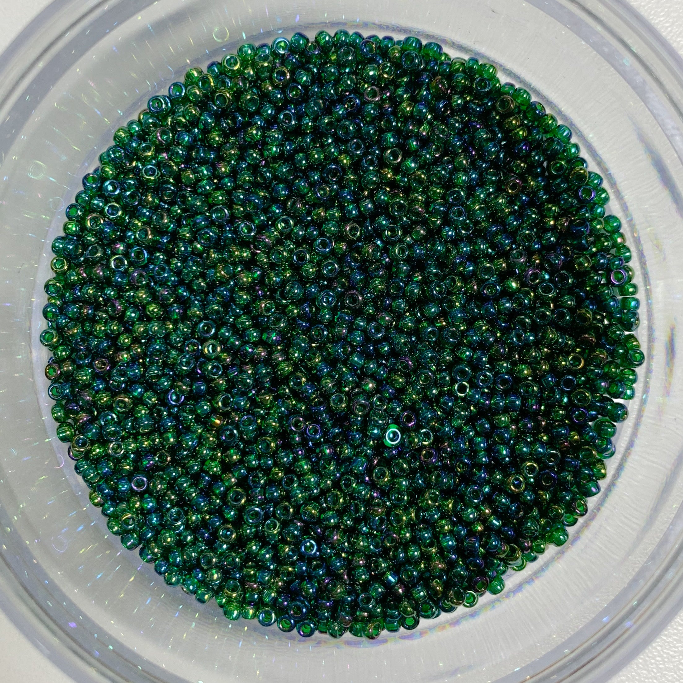 Miyuki Round Rocailles 11/0 | 289RR | Verde Tornasol – CrystalStone