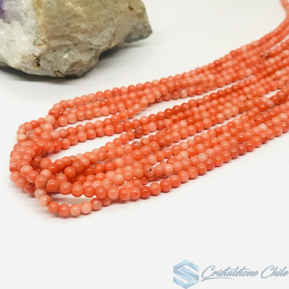 CORAL SALMON | 4MM (25-60C) – CrystalStone