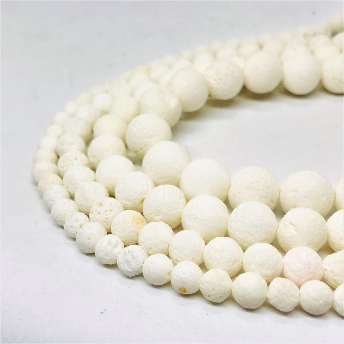 CORAL BLANCO | 8MM – CrystalStone